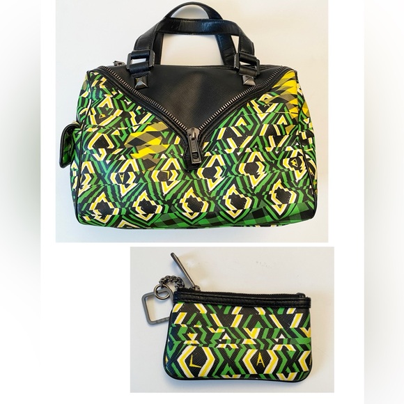 L.A.M.B. | Bags | Preloved Lamb Gwen Stefani Small Rasta Doctor Handbag ...